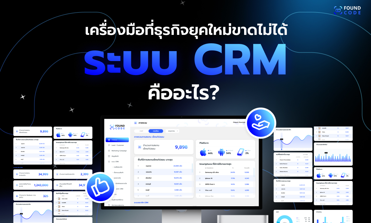 ระบบ CRM คืออะไร? สำคัญกับธุรกิจของคุณยังไงในปี 2024